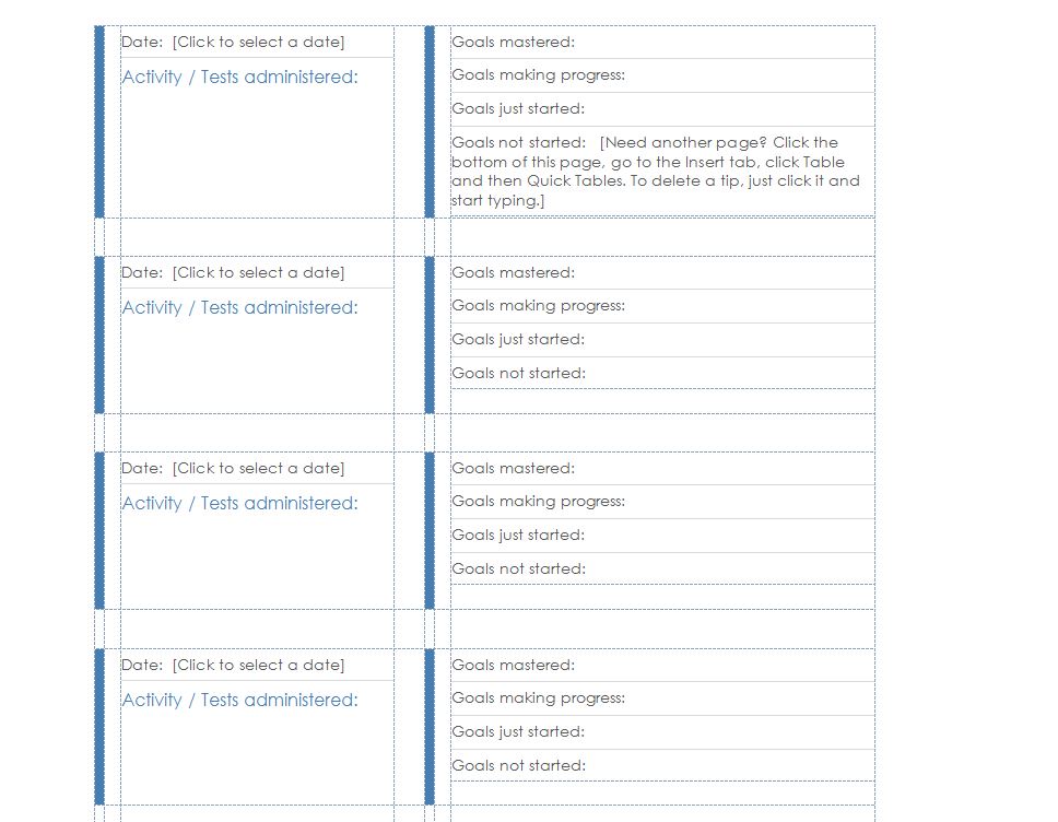 Autism Checklist Autism Behavior Checklist